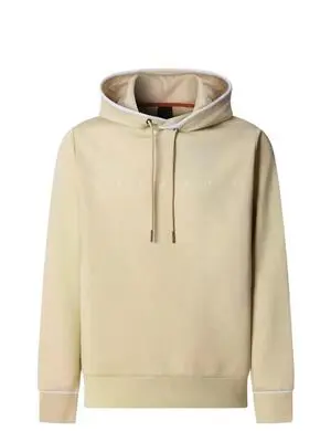 HACKETT LONDON Club Logo-print Drawstring Hoodie - Neutrals