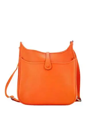 Hermès Hermès Evelyne Bag Gen III Clemence PM Cross Body Bag Orange