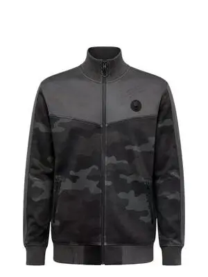 PLEIN SPORT Camouflage-print Track Jacket - Black