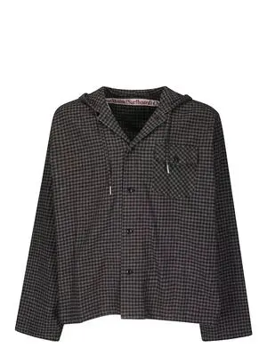 STOCKHOLM SURFBOARD CLUB Stockholm Surfboard Club Check-Pattern Hooded Jacket