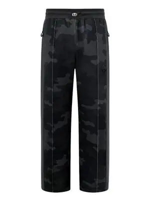 PLEIN SPORT Camouflage-print Track Pants - Black