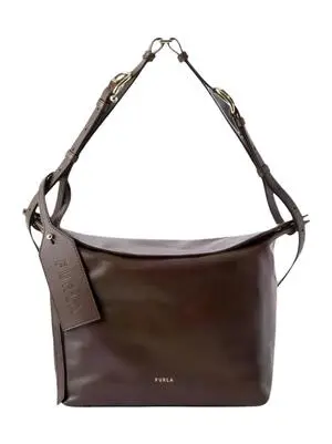 Furla Ginevra Shoulder Bag M - Brown