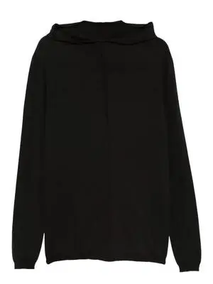 RICK OWENS Rick Owens Central-Seam Hooded Sweater