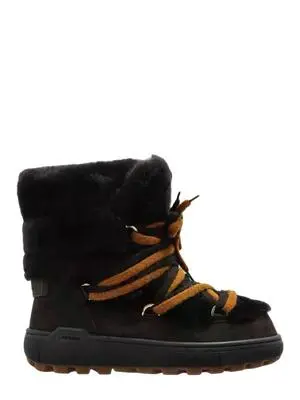 Bogner Chamonix Suede Snow Boots - Brown