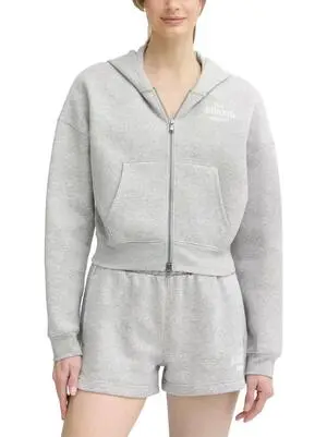 Under Armour Logo-print Zip-up Hoodie - Grey