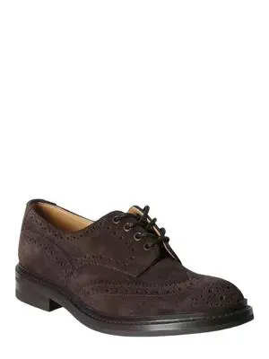 TRICKER'S Brogue-detail Derby Shoes - Brown