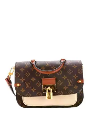 LOUIS VUITTON Monogram Canvas And Leather Vaugirard Satchel - Brown