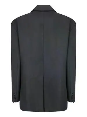 P.a.r.o.s.h Satin-lapel Blazer - Black