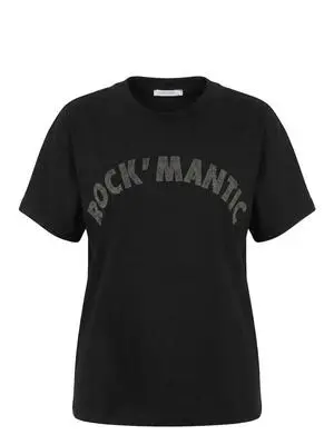 PATRIZIA PEPE Patrizia Pepe Stud-Embellished T-Shirt