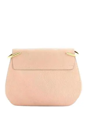 Chloé Drew Leather Cross Body Bag - Neutrals