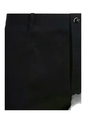 NINE:INTHE:MORNING Logo-patch Trousers - Black