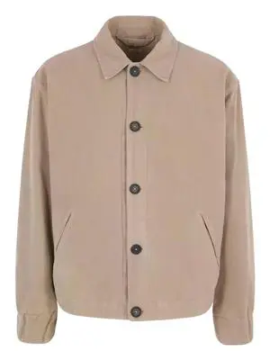 Massimo Alba Cadillac Cotton Moleskin Jacket - Neutrals