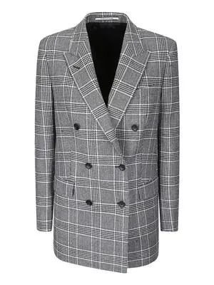 Tagliatore Jasmine Double-breasted Blazer - Grey