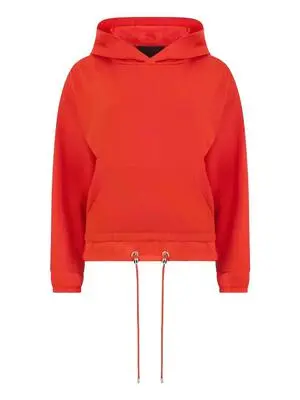 MOORER Drawstring Hoodie - Red