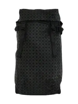Issey Miyake Geometric-panelled Backpack - Black
