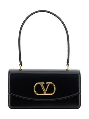 Valentino Garavani Leather Vlogo Shoulder Bag - Multicolor