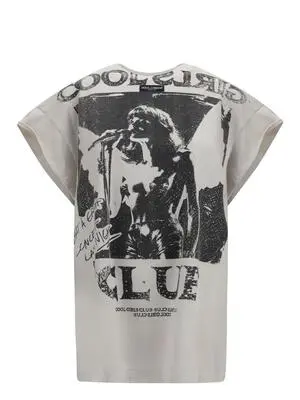 DOLCE & GABBANA DOLCE & GABBANA Oversized Printed Jersey T-Shirt