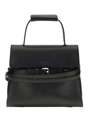 Moschino MOSCHINO Buckle Shoulder Bag Black