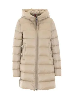 Moncler Suyenne Long Parka - Cream