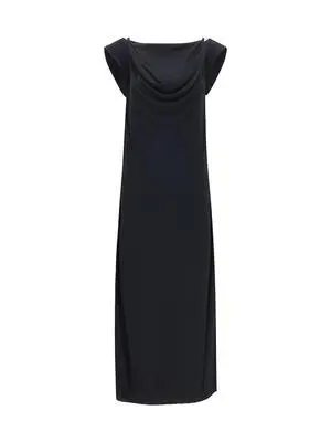 Bottega Veneta Viscose Crêpe Jersey Dress - Black