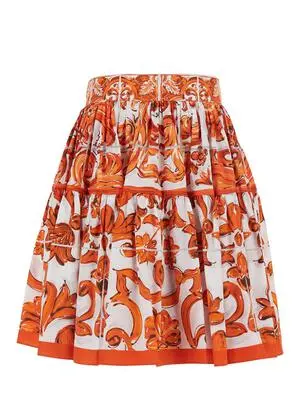 DOLCE & GABBANA DOLCE & GABBANA Maiolica Skirt