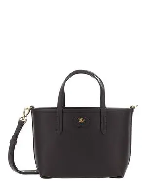 Burberry Leather Reversible Tote Bag - Multicolor