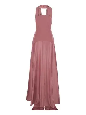 Solace London Mae Long Dress - Multicolor