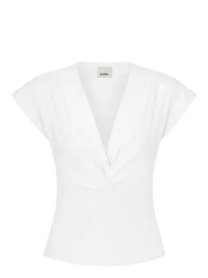 ISABEL MARANT ÉTOILE ISABEL MARANT V-Neck Cap Sleeve Top