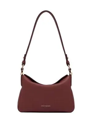 Strathberry Strathberry Sway Leather Shoulder Bag Red
