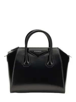 Givenchy Antigona Small Leather Box Handbag - Black