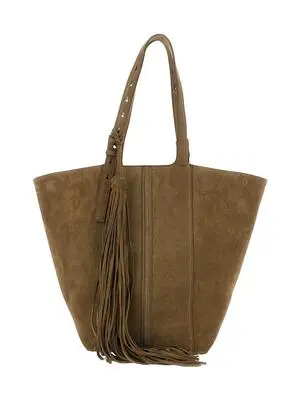 GOLDEN GOOSE Suede Tote Bag - Multicolor