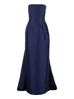 Solace London Imani Off-shoulder Tech Fabric Long Dress - Multicolor