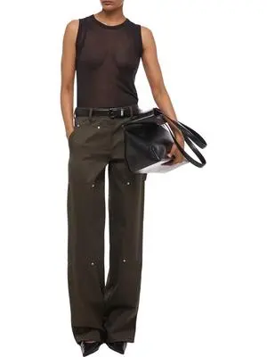 HELMUT LANG Helmut Lang Chino Twill Rivet Carpenter Pants