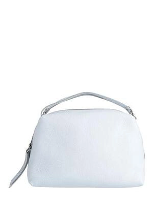 GIANNI CHIARINI GIANNI CHIARINI Pebbled-Leather Boston Bag Blue