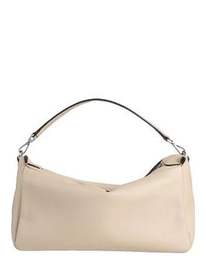 GIANNI CHIARINI GIANNI CHIARINI Pebbled-Leather Handbag Beige
