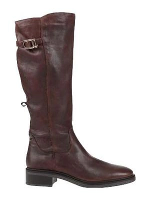 DIVINE FOLLIE Leather Knee High Boots - Brown
