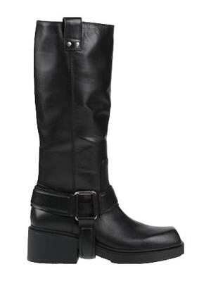 VIC MATIE Leather Knee High Boots - Black