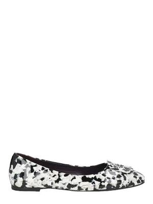 Tory Burch Leather Ballet Flats - Black