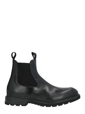 GIOVANNI CONTI Calfskin Chelsea Boots - Black