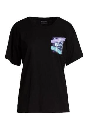 Emporio Armani Cotton T-shirt - Black