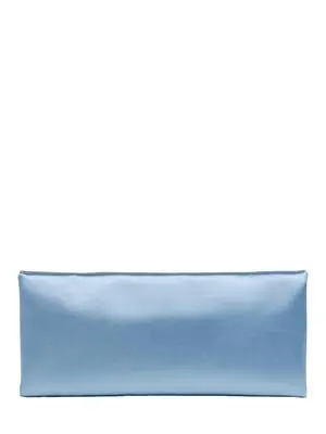Staud Satin Muse Clutch - Cielo
