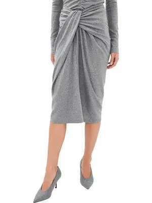 Isabel Marant Étoile Jeldia Skirt - Grey