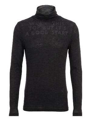 MAISON MARGIELA T-shirt Size Wool - Black