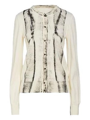 MAISON MARGIELA Acrylic And Virgin Wool Knit Cardigan - White