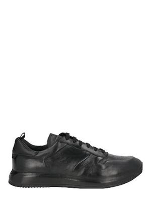 Officine Creative Leather Sneakers - Black