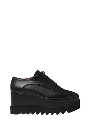 Stella McCartney Elyse Zip Platforms - Black