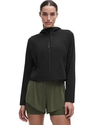Lululemon Sleek Perforated Running Jacket - Black