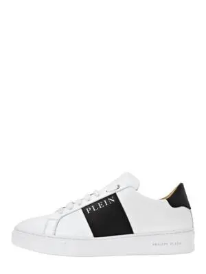 PHILIPP PLEIN Philipp Plein Logo-Printed Lace-Up Sneakers
