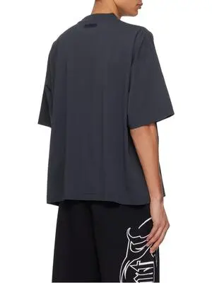 Vetements Graphic Printed Crewneck T-shirt - Black