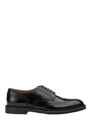 DOUCAL'S Dovetail Lace-up Shoes - Black